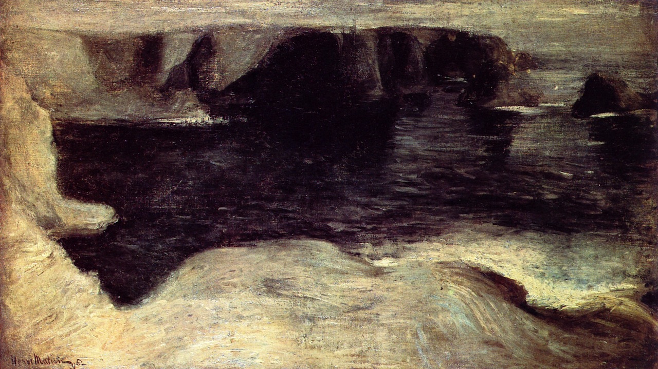 Seascape at Goulphar, 1896 - Henri Matisse - WikiArt.org