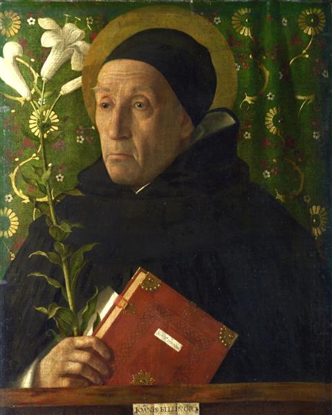 Portrait of Fra Theodoro da Urbino, 1515 - Giovanni Bellini - WikiArt.org