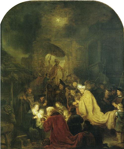 The Adoration of the Magi, c.1645 - Salomon Koninck - WikiArt.org