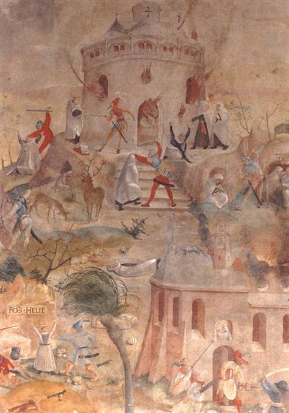 Martyrdom of the Carmelites, 1517 - Jerg Ratgeb - WikiArt.org