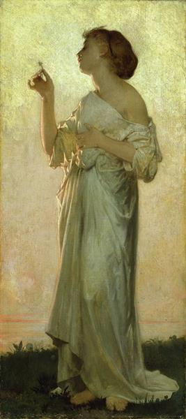 Portrait of a woman (Untitled) - Léon Bazile Perrault - WikiArt.org