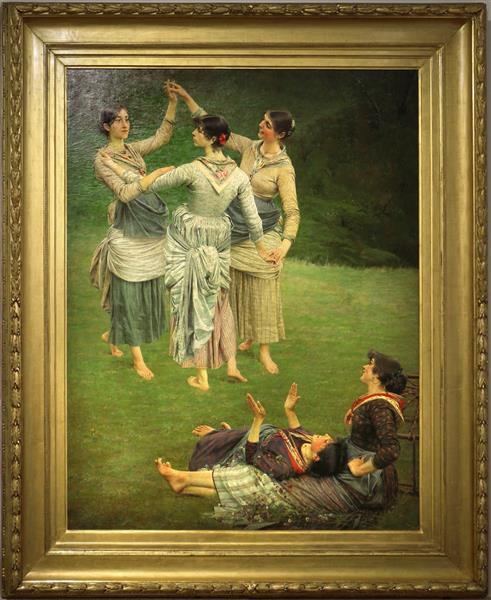 A reflection, 1887 - Filadelfo Simi - WikiArt.org