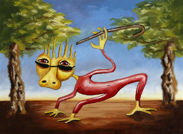 Bush Walk, 2022 - Ash Ellis - WikiArt.org