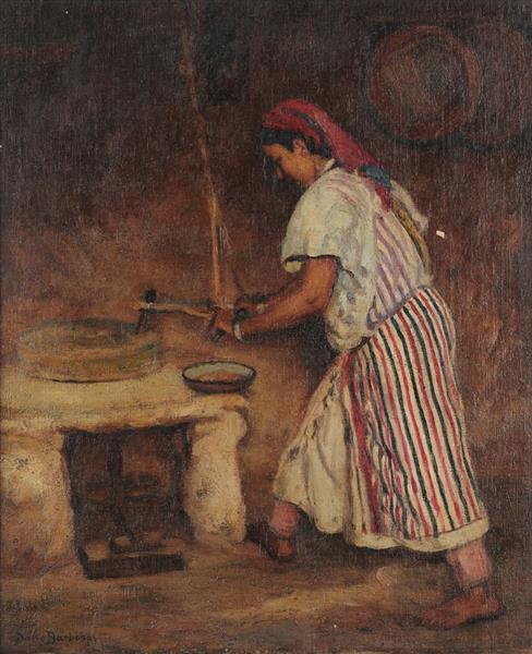 Ancient mill - Dario Villares Barbosa - WikiArt.org