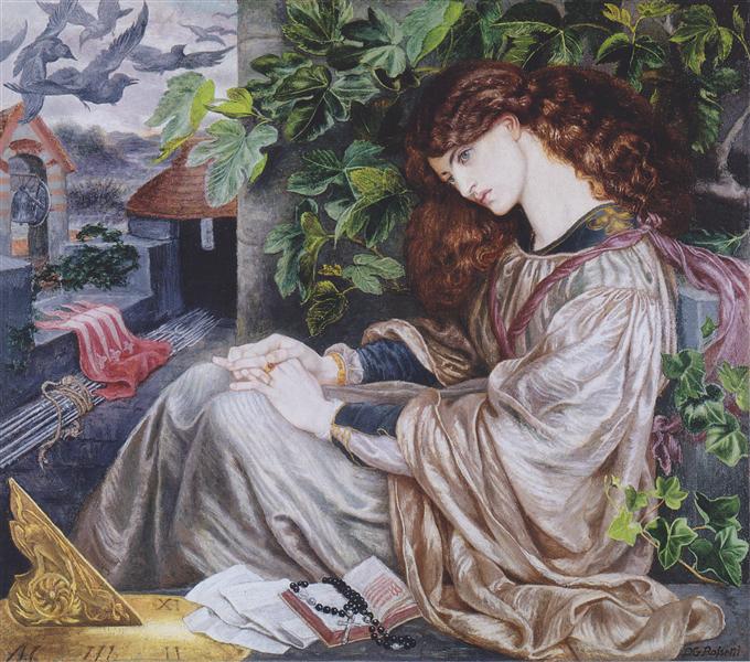 Pia de' Tolomei, c.1868 - Dante Gabriel Rossetti - WikiArt.org