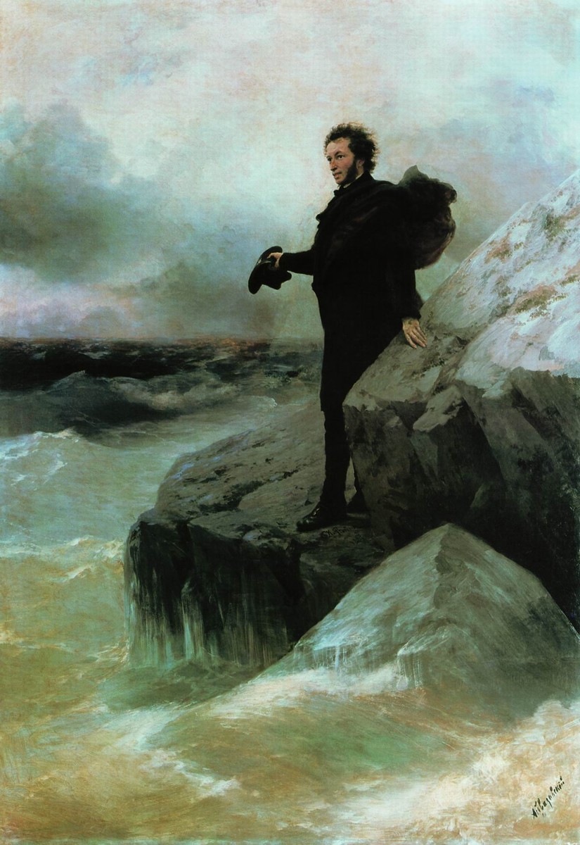 Pushkin's Farewell to the Black Sea, 1877 - Ivan Aivazovsky - WikiArt.org