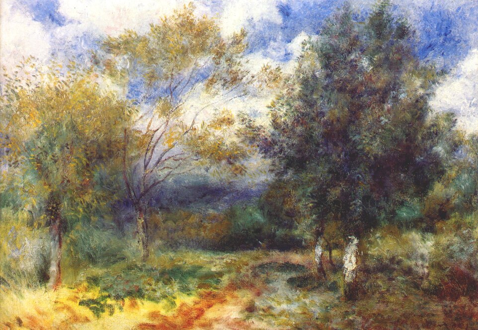 Landscape in the Sun, 1880 - 1881 - Pierre-Auguste Renoir - WikiArt.org