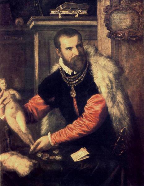 Portrait of Jacopo Strada, 1567 - 1568 - Titian - WikiArt.org
