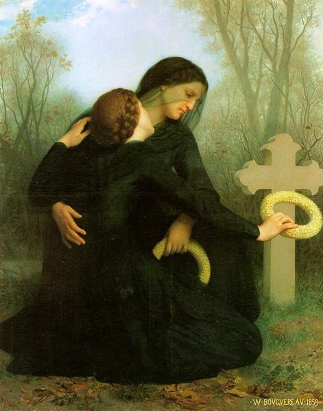 All Saints Day, 1859 - William-Adolphe Bouguereau - WikiArt.org